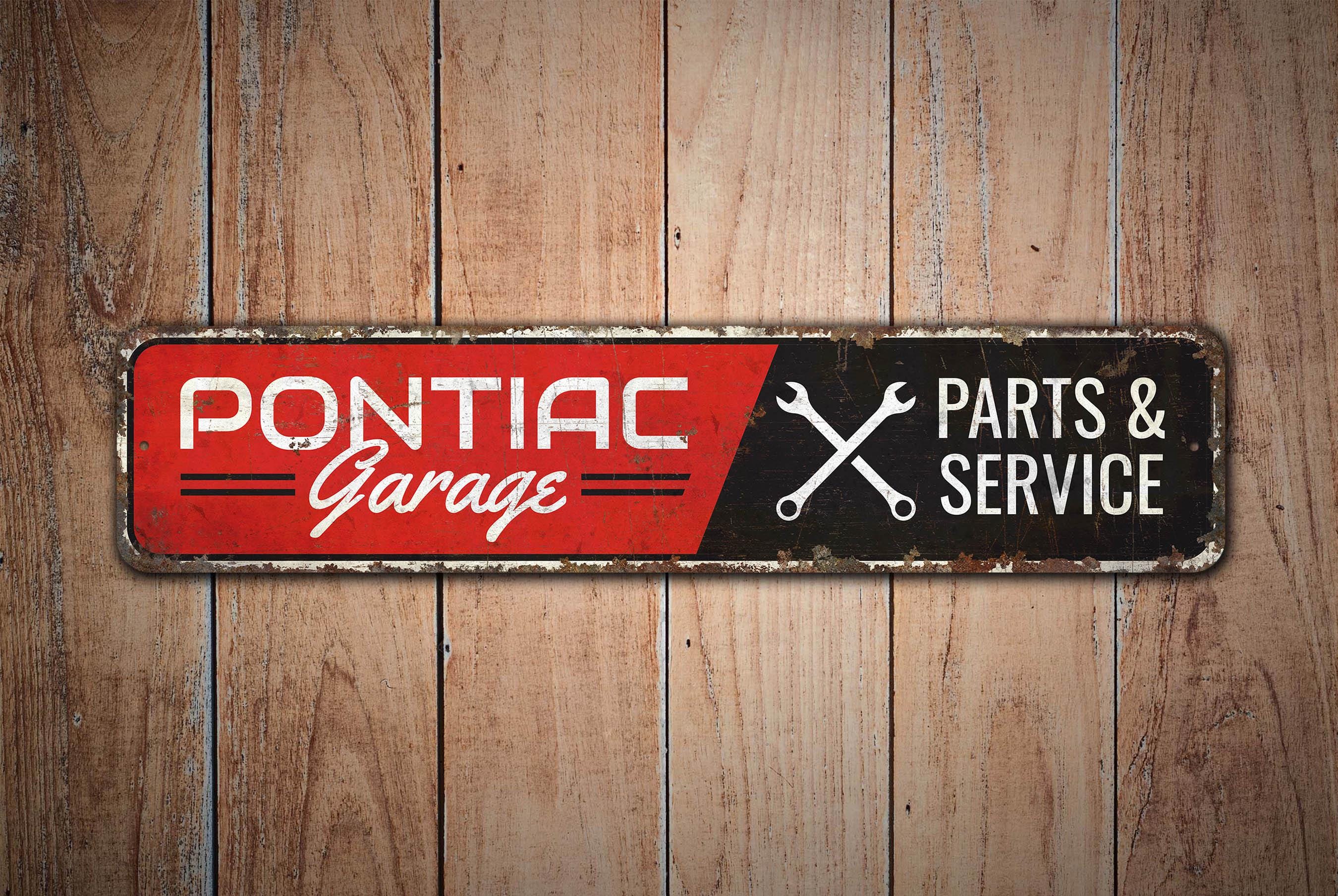 Pontiac Garage - Pontiac Owneer Gift - Pontiac Garage Decor - Pontiac ...