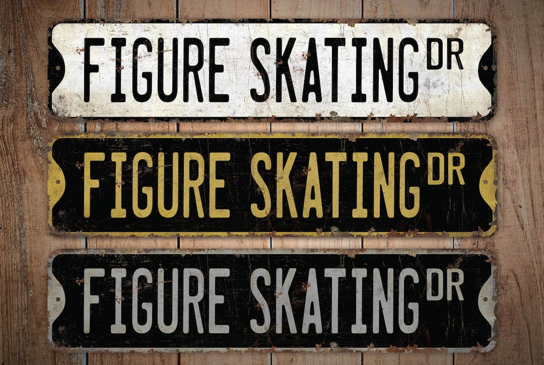 Figure Skating - Figure Skating Sign - Figure Skating Decor - Skating ...