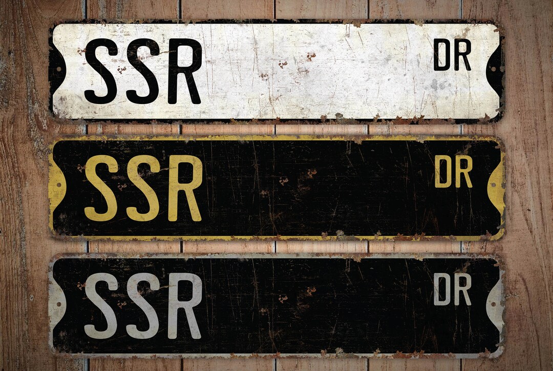 SSR - SSR Sign - Chevrolet Pick-up Owner - Chevrolet Pick-up - Chevy ...