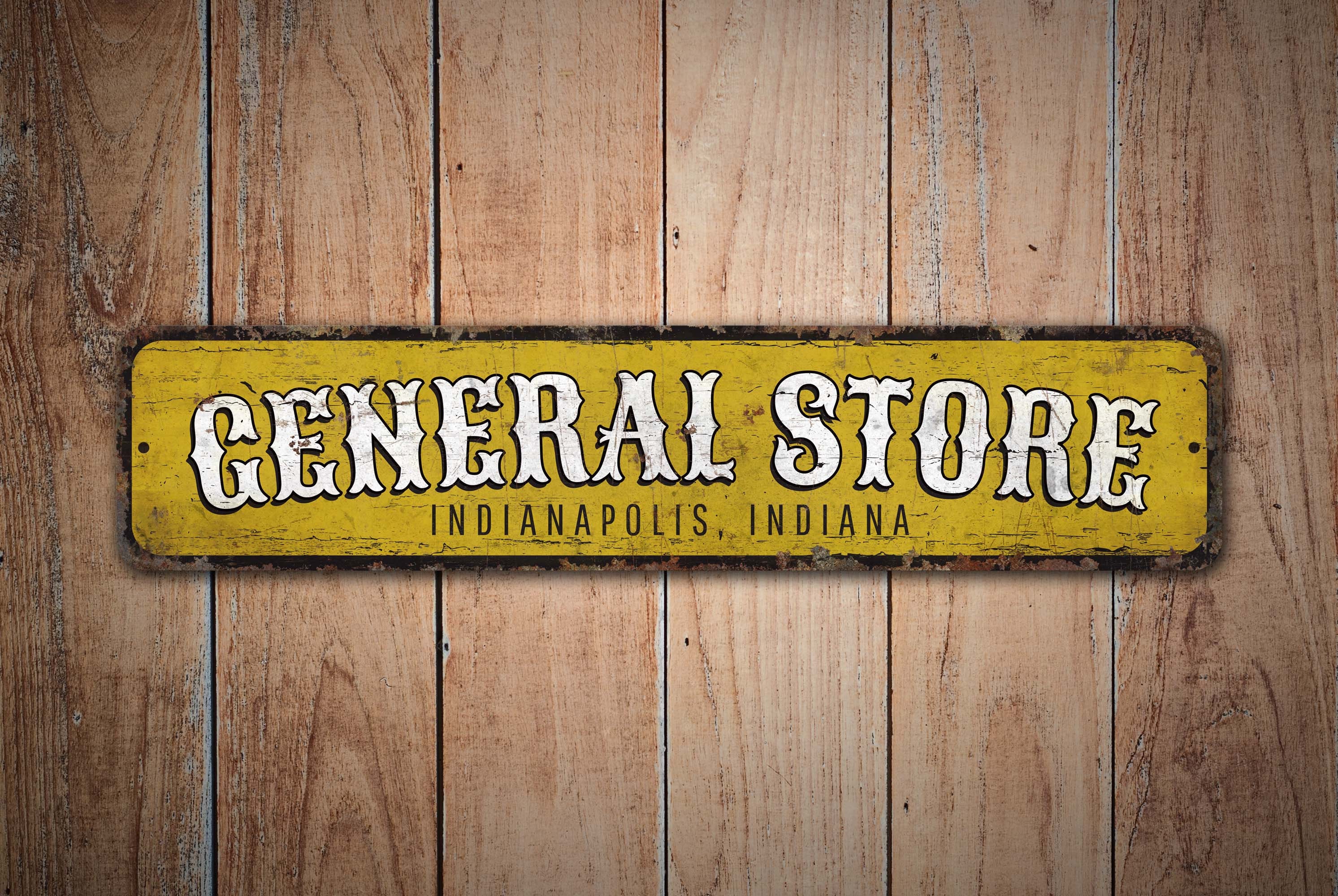 General Store Sign General Store Decor Vintage Style Sign | Etsy