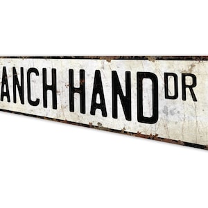 Ranch Hand - Ranch Hand Sign - Ranch Hand Decor - Vintage Style Sign ...
