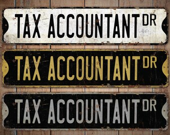 Tax Accountant, Tax Accountant Gift, Tax Accountant Sign, Accountant ...