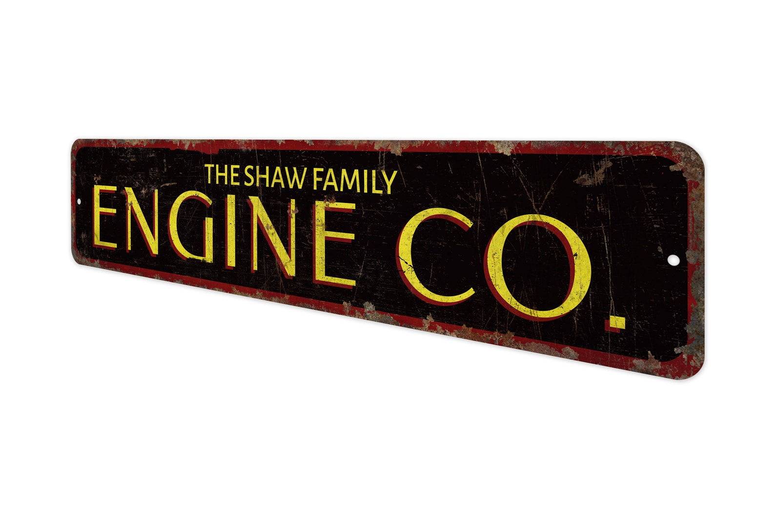 Engine Company Sign - Family Engine Co - Vintage Style Sign - Custom ...