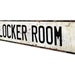 Locker Room Locker Room Sign Locker Room Decor Vintage - Etsy