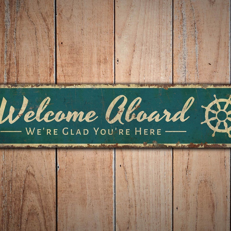 Welcome Aboard - Etsy