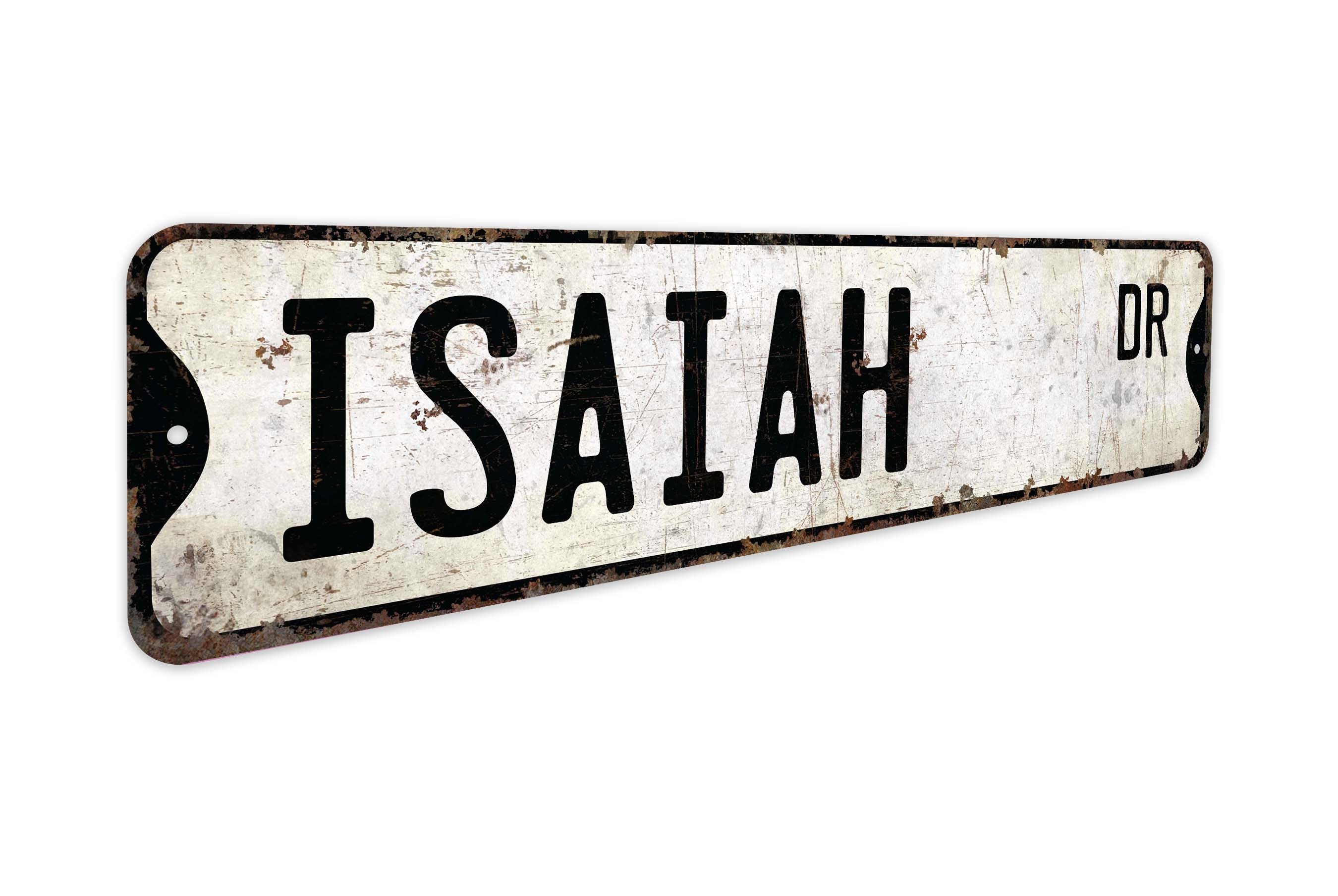 Isaiah Name Sign - Children Room Sign - Kids Room Door Sign - Custom ...