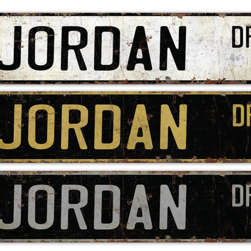Jordan Sign - Etsy