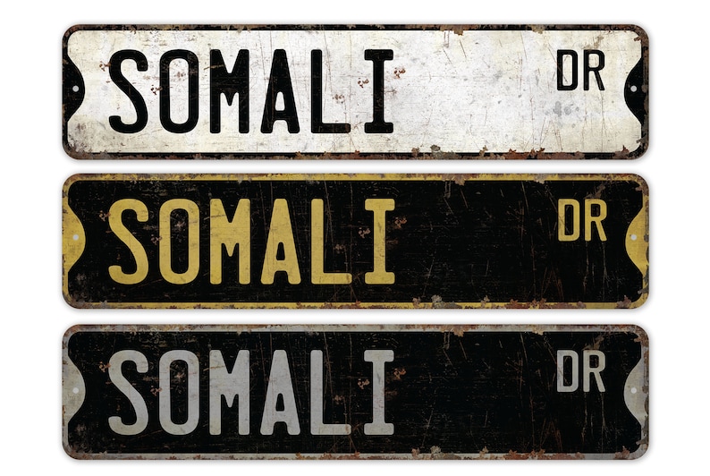 Somali Somali Sign Somali Sign Decor Custom Somali Sign - Etsy