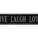 Live Laugh Love - Live Love Sign - Vintage Style Sign - Live Love Decor ...