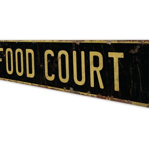 Food Court - Food Court Sign - Food Court Decor - Custom Food Court ...