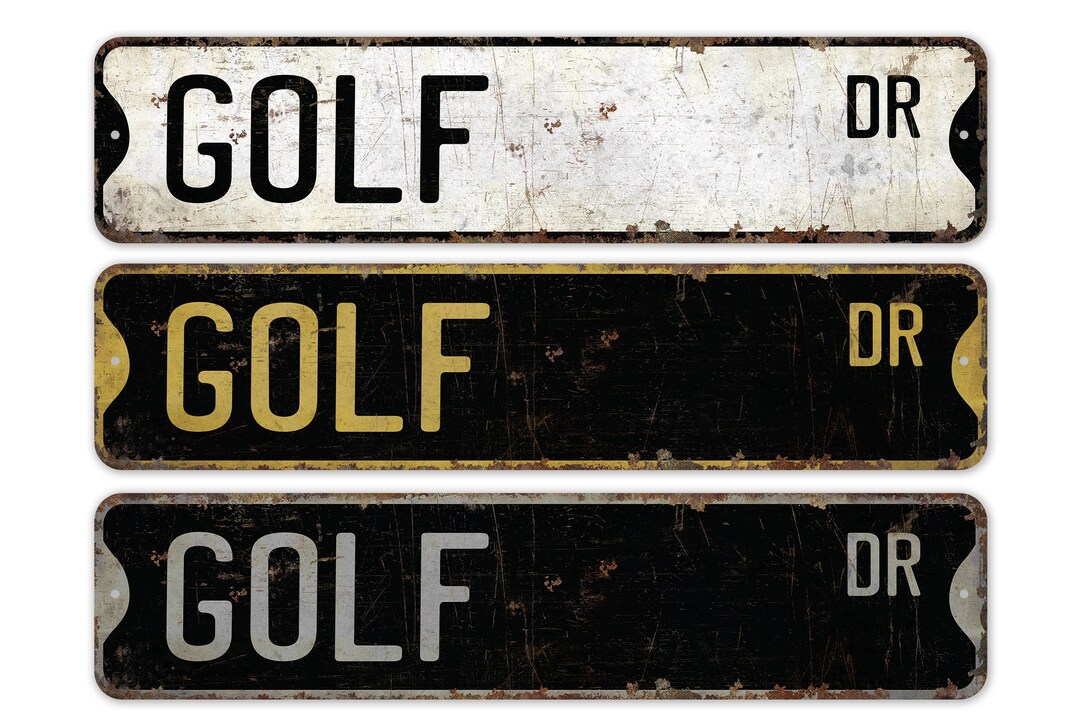Golf - Golf Sign - Golf Game Sign - Golf Decor - Custom Style Decor ...