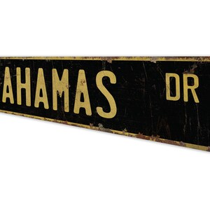 Bahamas - Bahamas Sign - Bahamas Decor - Vintage Style Sign - Custom ...