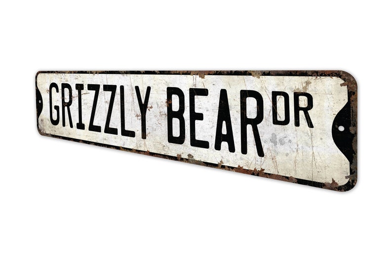 Grizzly Bear Grizzly Bear Sign Grizzly Bear Decor - Etsy