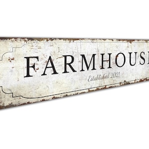 Farmhouse Sign - Farm Sign - Farmhouse Decor - Farmhouse Owner Gift ...