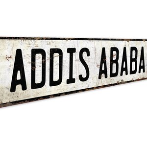 Addis Ababa Sign - Addis Ababa Souvenir - Addis Ababa City Sign - Addis ...