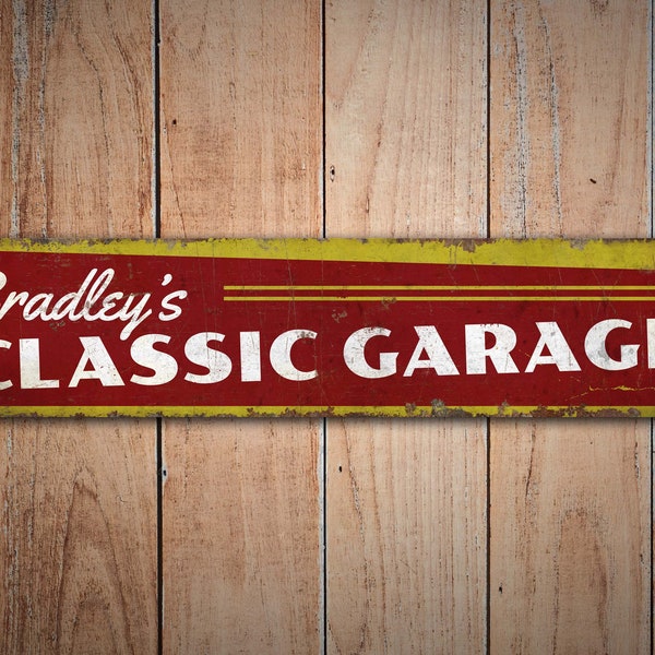 Rusty Garage Signs - Etsy