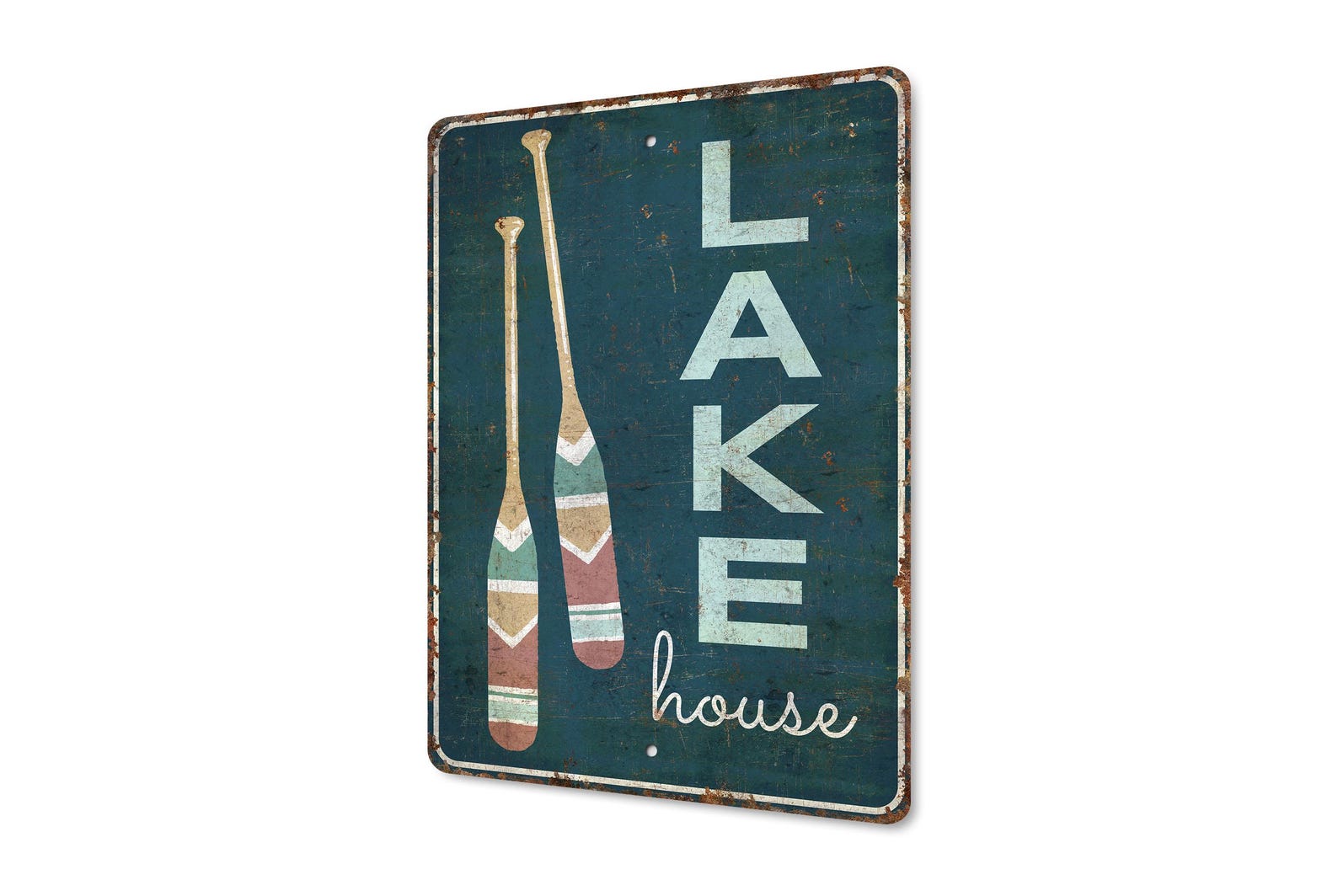 Lake House Sign - Lake House Decor - Vintage Style Sign - Custom Lake ...