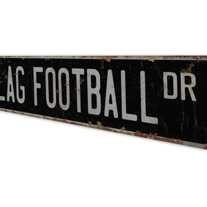 Flag Football - Flag Football Sign - Flag Football Game - Flag Football ...