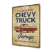 Chevy Truck Garage Sign Chevy Truck Garage Garage Sign Garage Decor ...