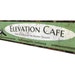 Elevation Cafe Sign - Vintage Style Sign - Elevation Cafe Decor ...
