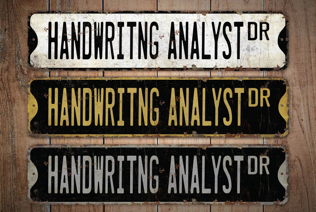 Handwriting Analyst - Handwriting Analyst Sign - Handwriting Analyst ...