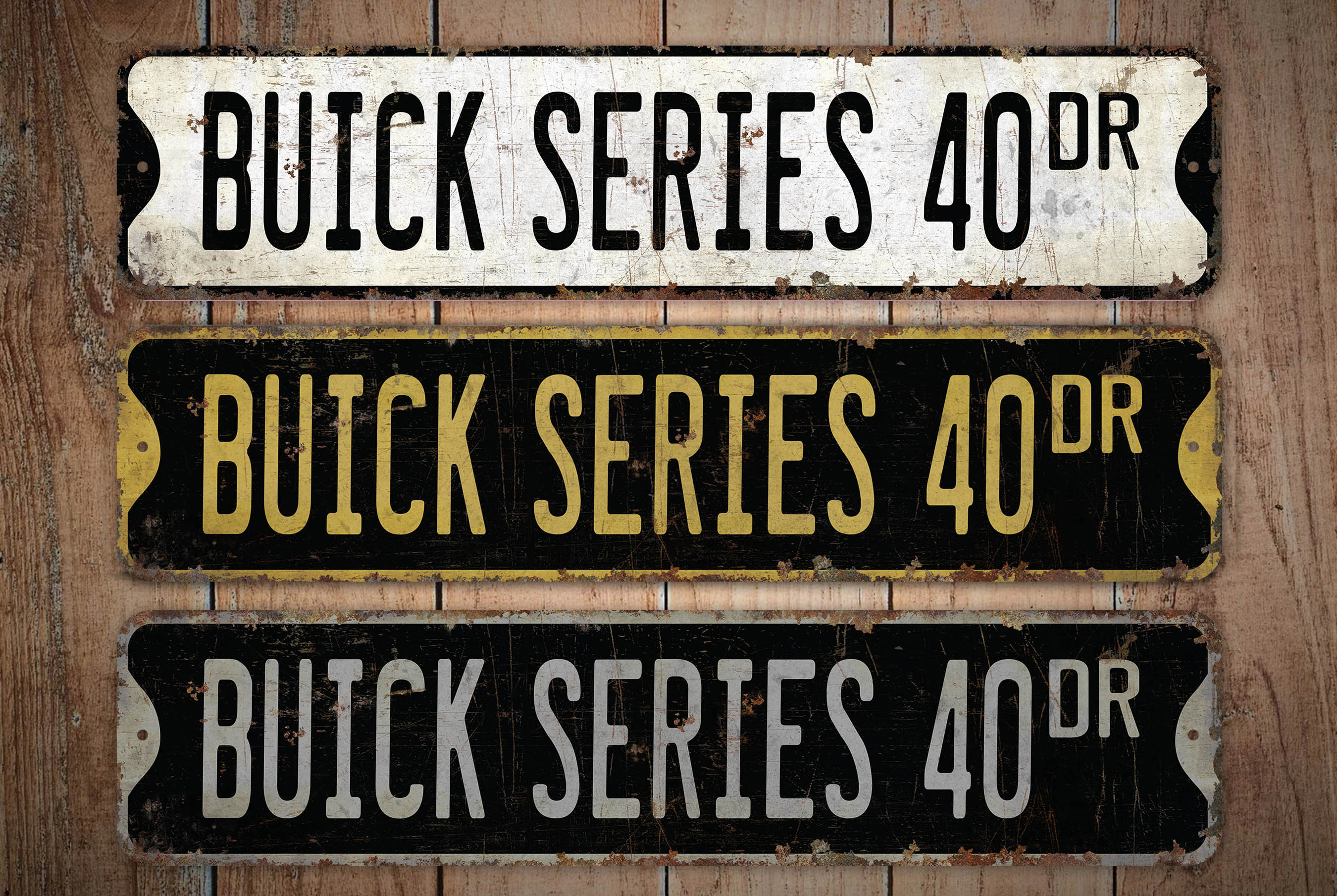Buick Series 40 Buick Series 40 Sign Oldsmobile Decor - Etsy