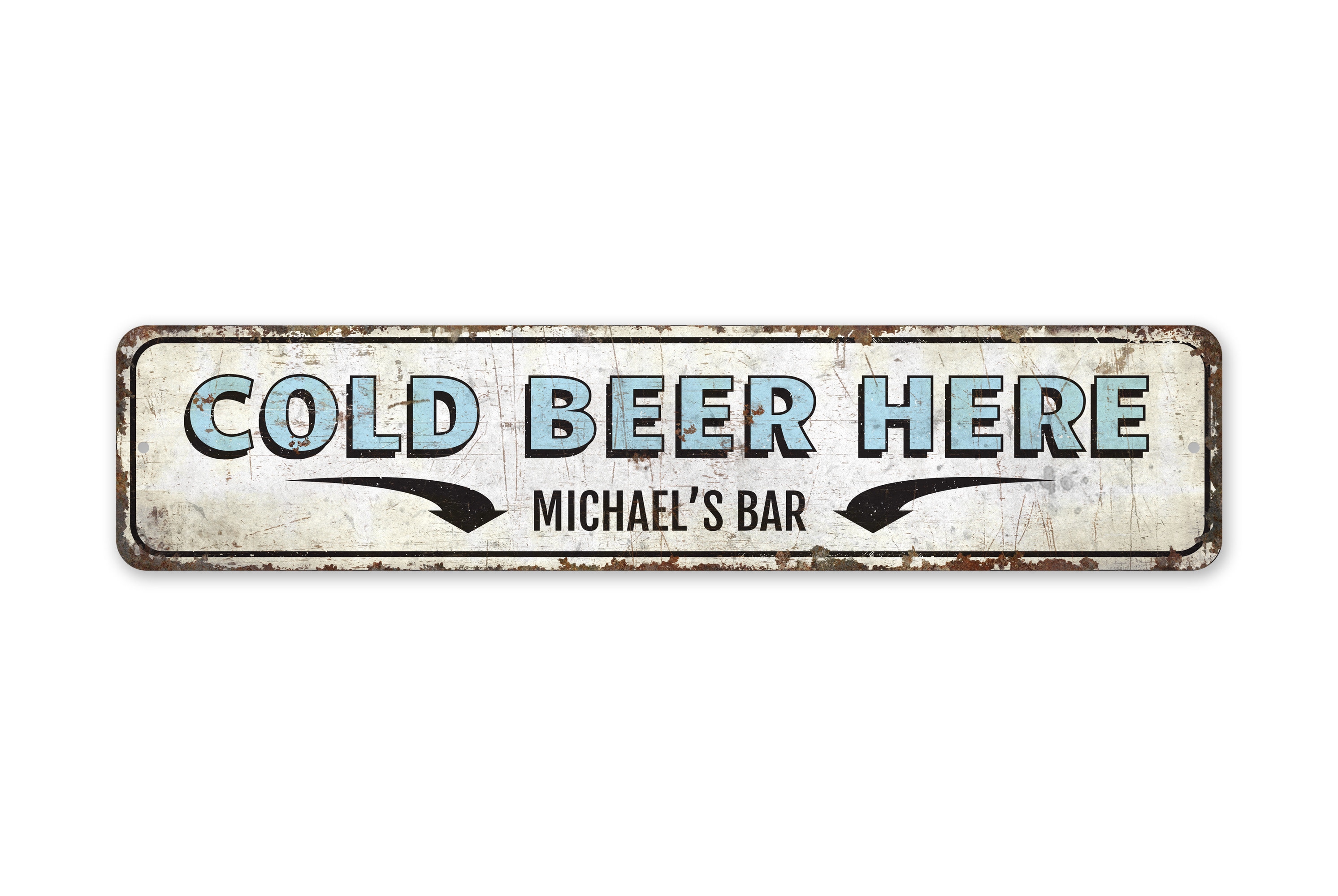 Cold Beer Here Cold Beer Sign Cold Beer Decor Vintage - Etsy