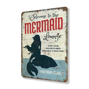Mermaid Lounge Time - Mermaid Lounge - Mermaid Lounge Decor - Beach ...