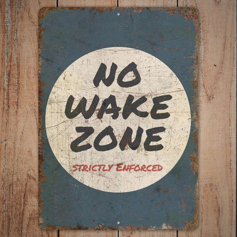 No Wake Zone - Etsy