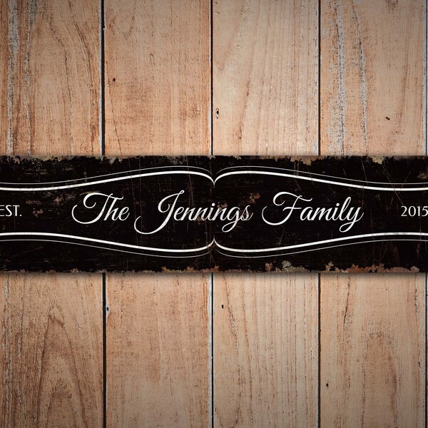 Family Name Est - Etsy