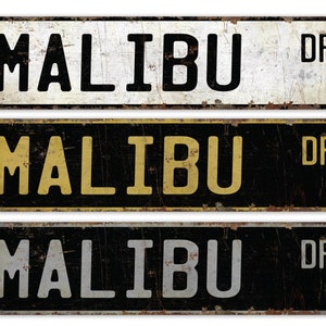 Malibu Sign - Chevy Malibu Fan - Malibu Decor - Custom Malibu - Custom ...