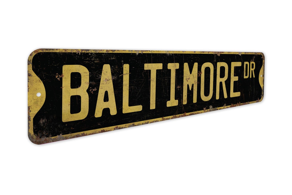 Baltimore Sign - Baltimore Gift - Baltimore Souvenir - Baltimore ...