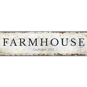 Farmhouse Sign - Farm Sign - Farmhouse Decor - Farmhouse Owner Gift - Farm Decor - Vintage Style ...