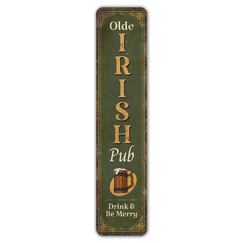Vintage Irish Metal Signs - Etsy