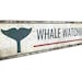 Whale Watching Sign - Whale Watching Decor - Whale Lover Gift - Beach ...