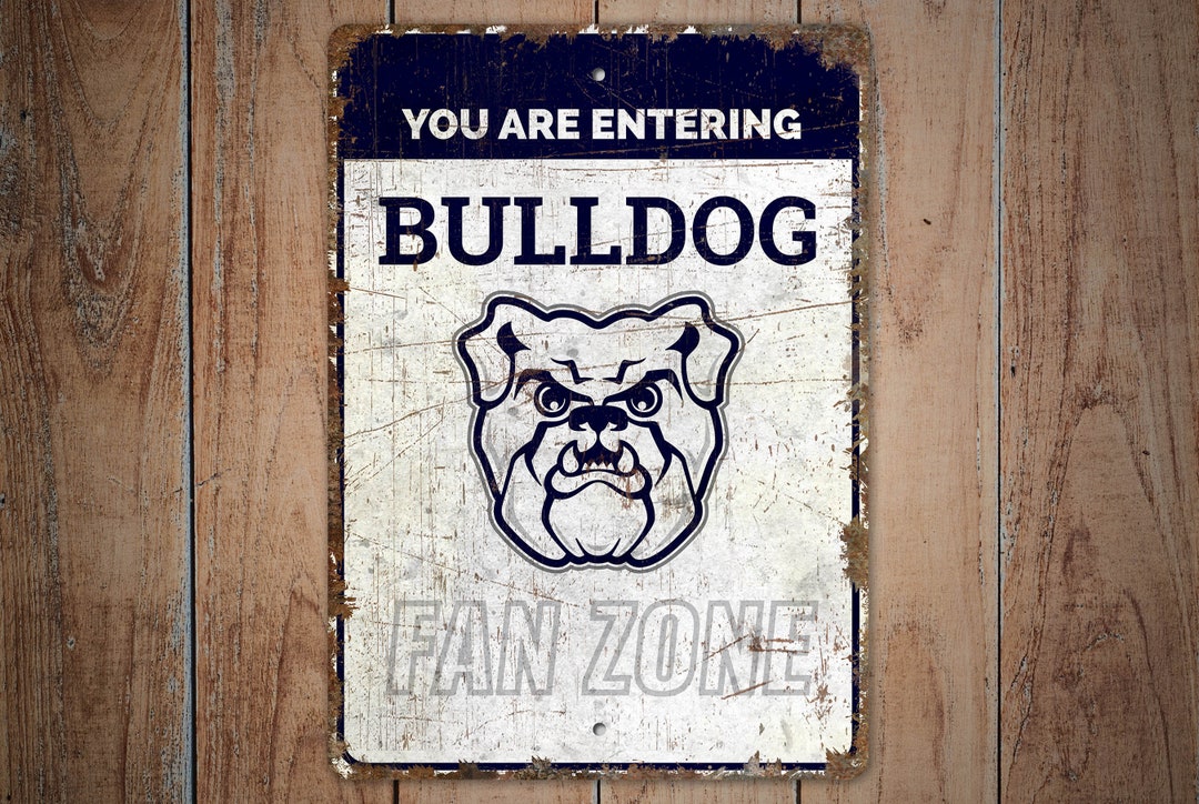 Bulldog Fan Zone Bulldog Fan Sign Fan Zone Bulldog Fan Area Fan Zone ...