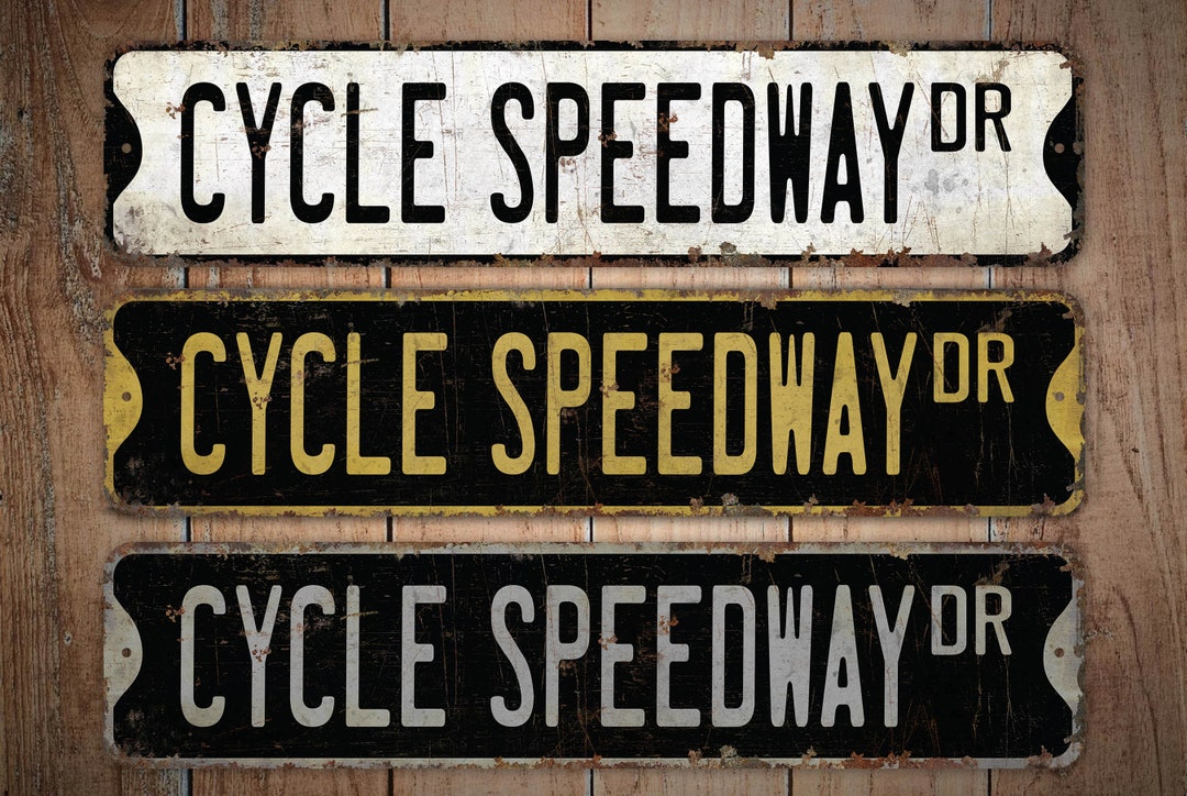 Cycle Speedway - Cycle Speedway Sign - Speedway Game - Cycle Speedway ...