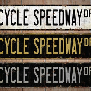 Cycle Speedway - Cycle Speedway Sign - Speedway Game - Cycle Speedway ...