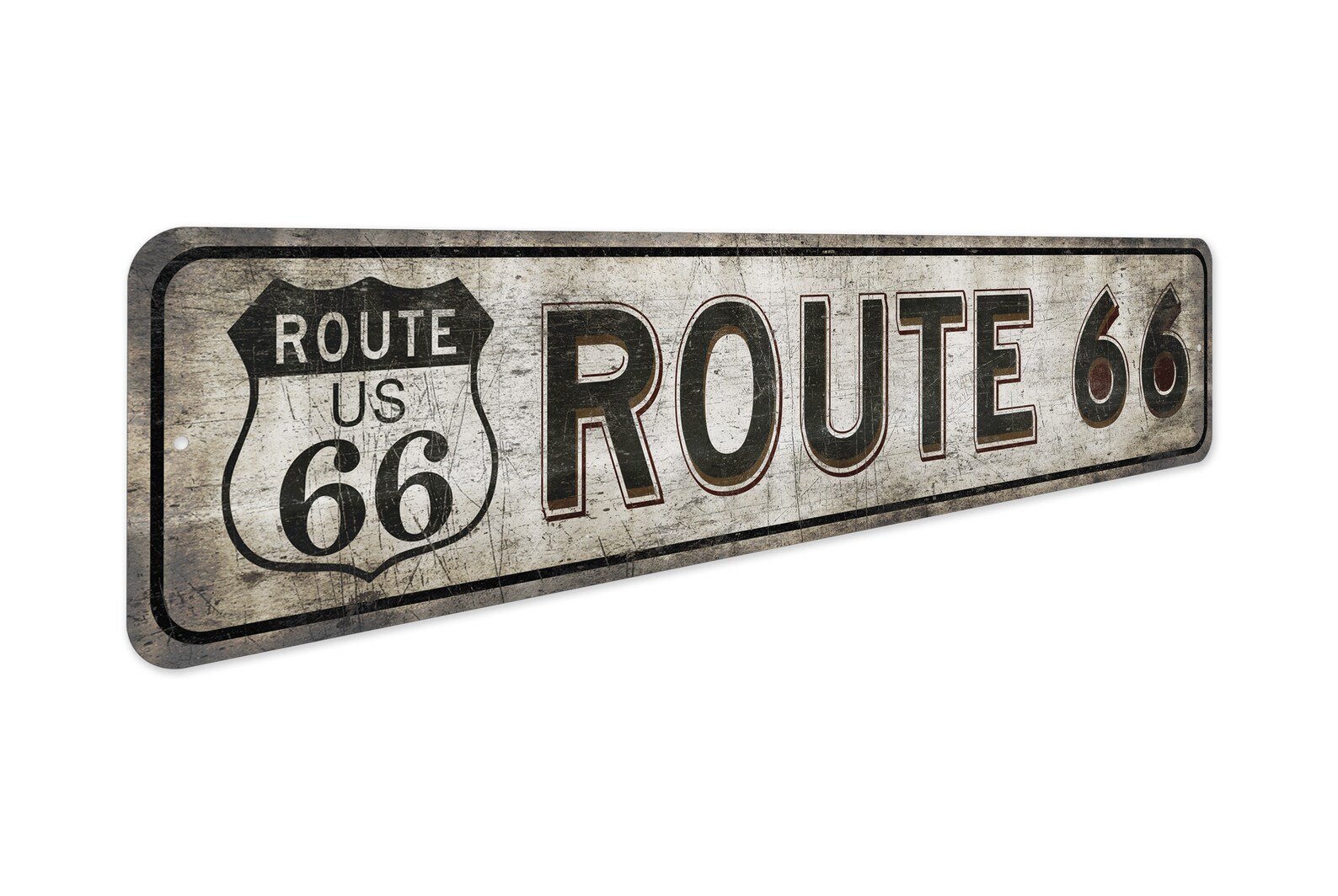 Route 66 Sign - Vintage Style Sign - Custom Road Decor - Custom Route ...