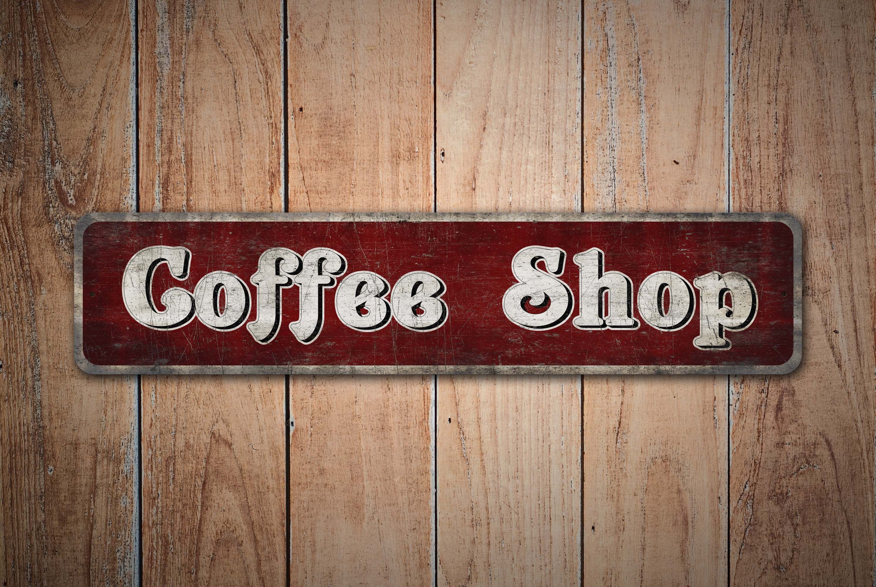 Coffee Shop Sign Custom Coffee Shop Vintage Style Sign Etsy UK Coffee Shop Sign Custom Coffee Shop Vintage Style Sign Etsy UK