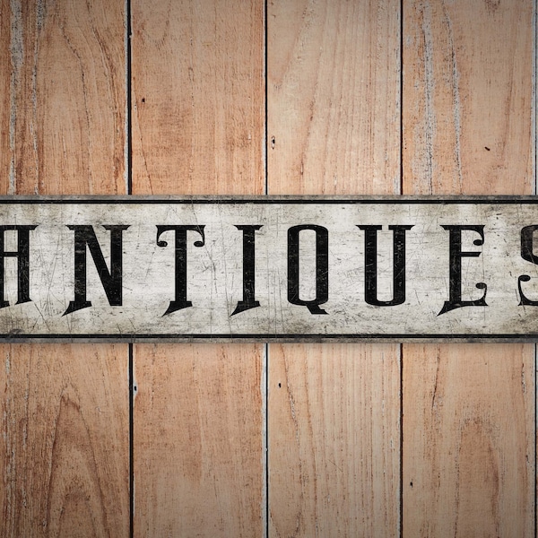 Antiques Sign - Etsy