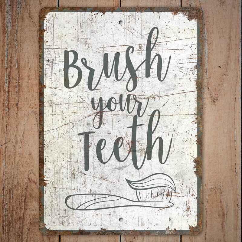 Brush Your Teeth - Etsy