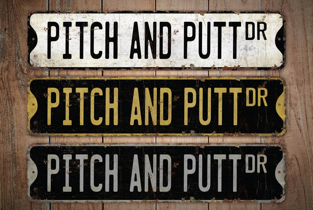 Pitch and Putt Pitch and Putt Sign Pitch and Putt Game Pitch and Putt ...