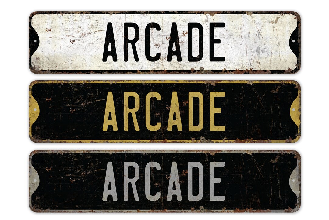 Arcade - Arcade Sign - Arcade Decor - Custom Arcade - Arcade Party Sign ...