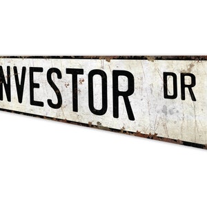 Investor - Investor Sign - Investor Decor - Vintage Style Sign - Custom ...