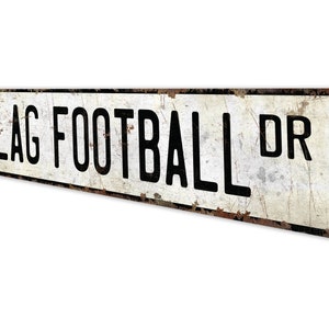 Flag Football - Flag Football Sign - Flag Football Game - Flag Football ...