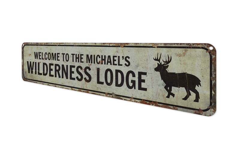 Wilderness Lodge - Wilderness Lodge Sign - Lodge Decor - Vintage Style ...