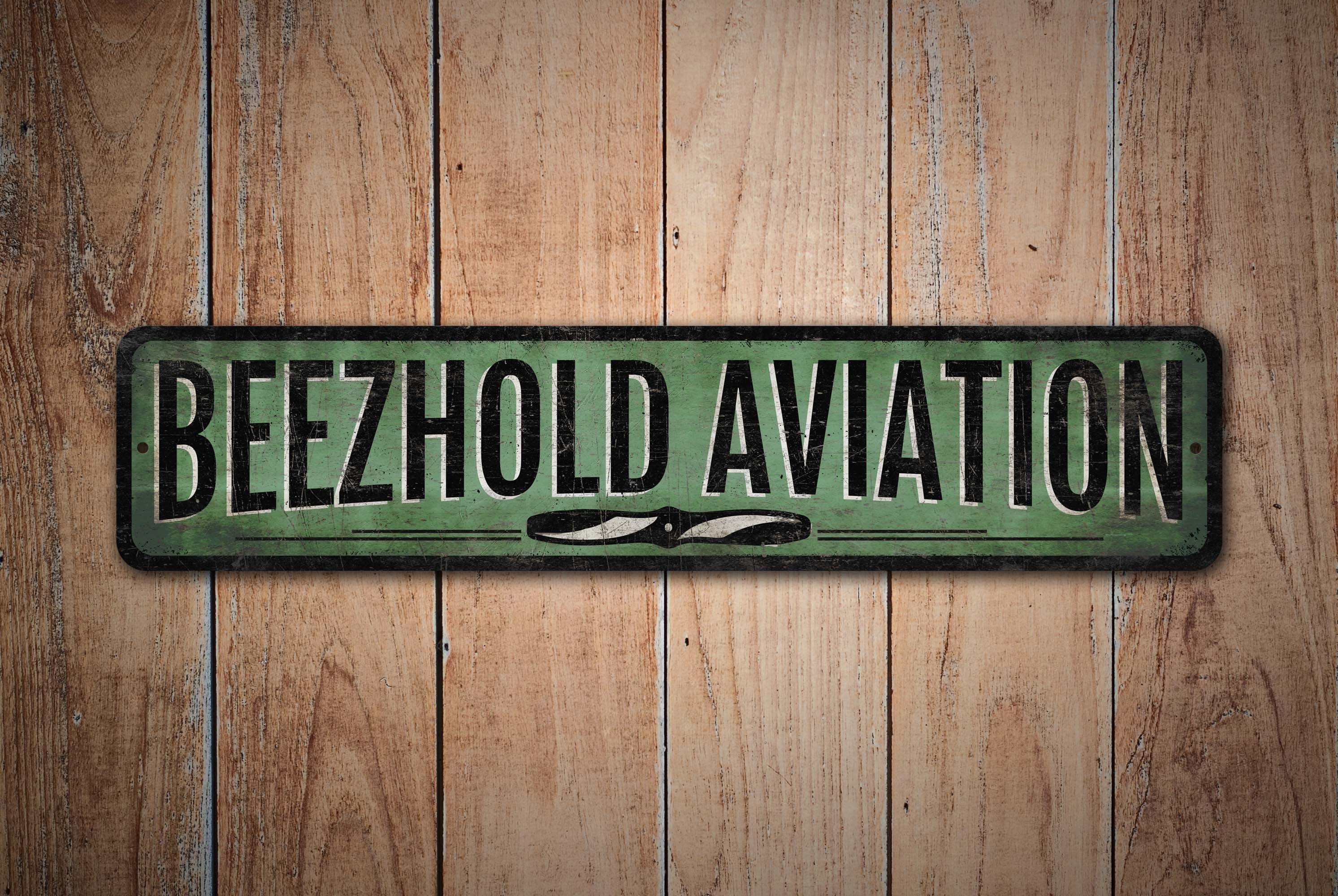 Custom Aviation Sign Custom Aviation Decor Vintage Style - Etsy