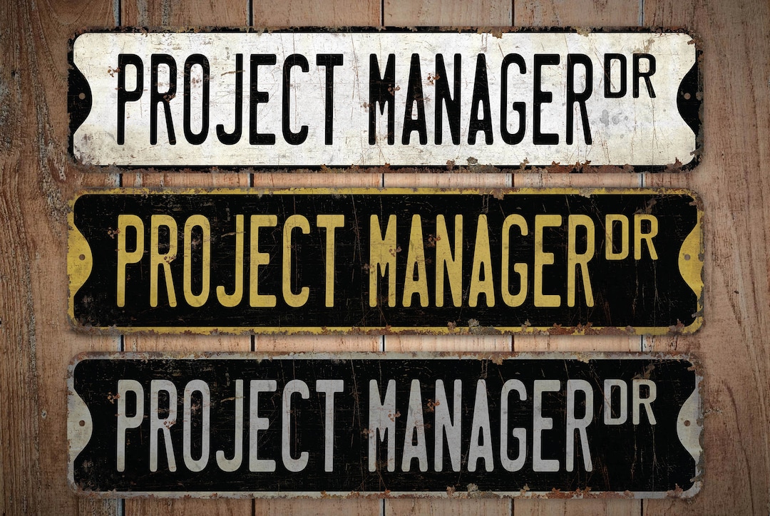 Project Manager - Project Manager Sign - Project Manager Decor ...