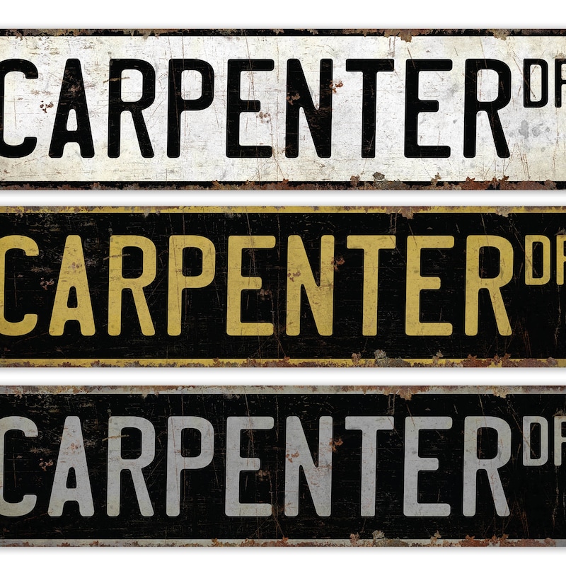 Carpenter Signs - Etsy